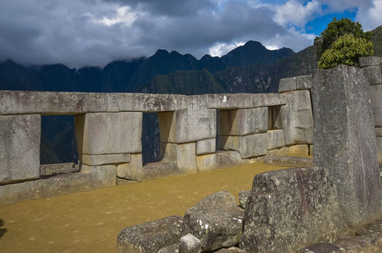Temple Of The 3 Windows In Machu Picchu