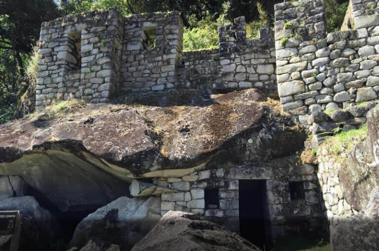 The Gran Cavern Or Temple Of The Moon In Machu Picchu - AB Expeditions